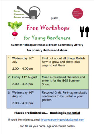 Bream Gardening Society – Flower, Fruit and Vegetable growing in the ...
